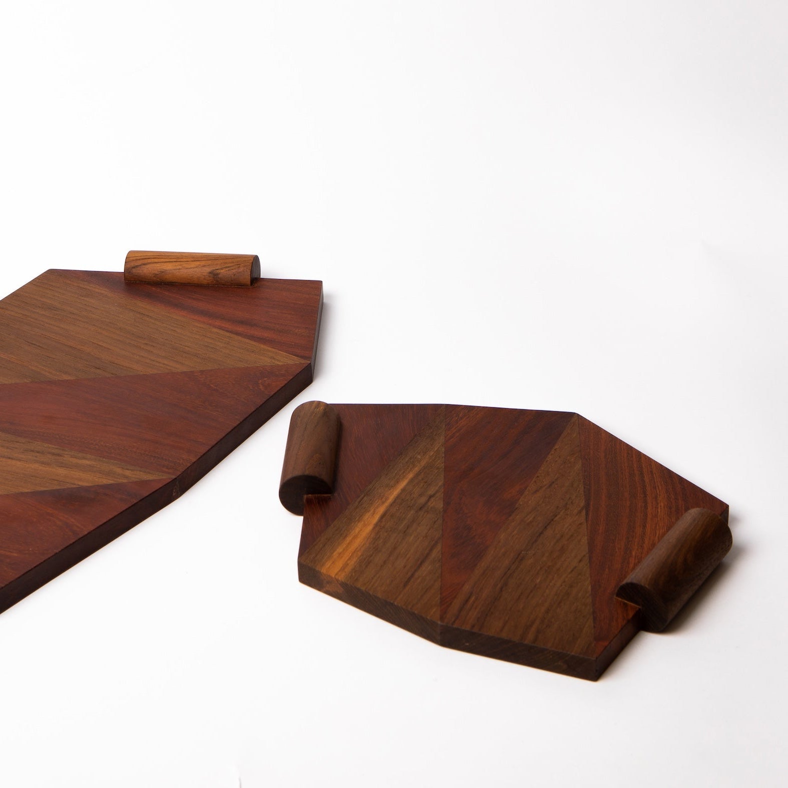 Off Cutting Board Teak & Mahogany S | Reclaimed Hardwood Offcuts – THE ...